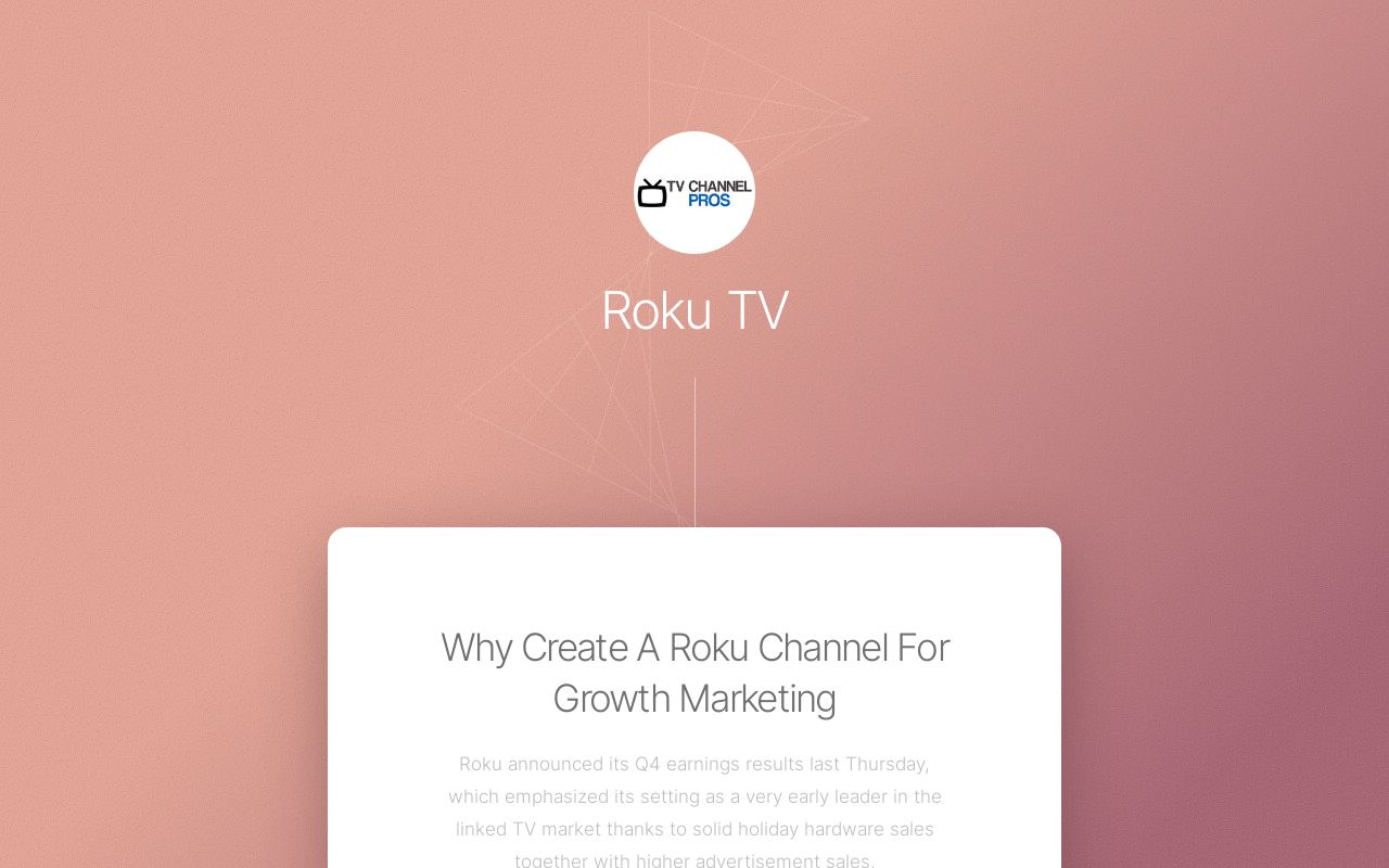 Roku TV